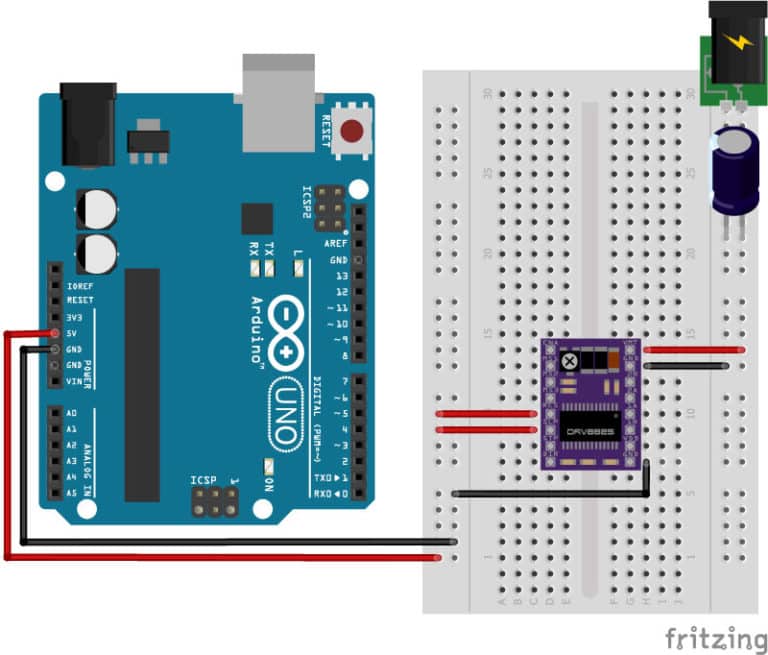 Drv8825 Arduino Stepper Motor Wiring Schematic Diagram Pinout Stepper ... Drv8825 Arduino Stepper Motor Wiring Schematic Diagram Pinout Stepper ...