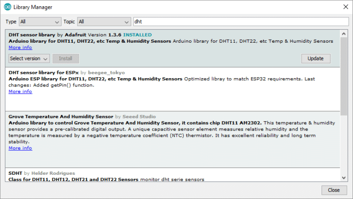 Dht11dht22 Sensor With Arduino Tutorial 2 Examples