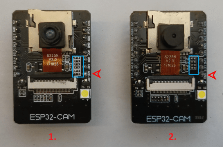 Programmierung der ESP32-CAM