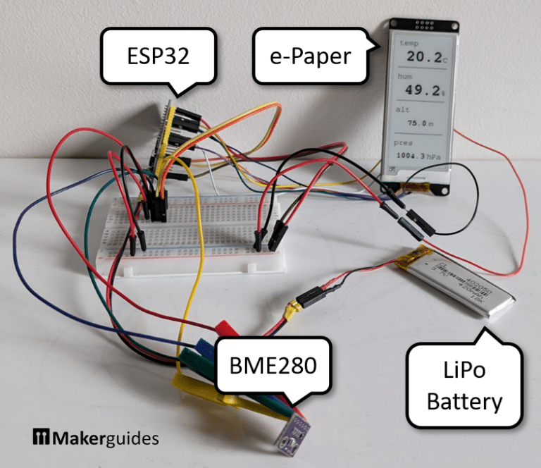 Weather Station on e-Paper Display