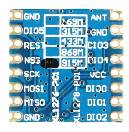 Long range communication with LoRa SX1276 and ESP32