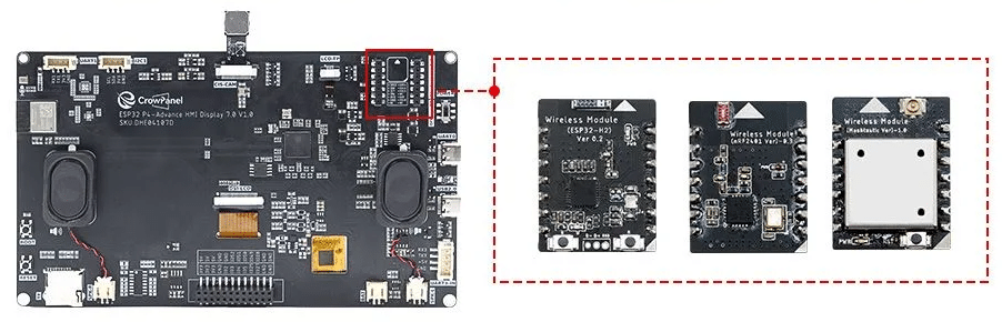 CrowPanel Advance 7“ ESP32-P4 Display